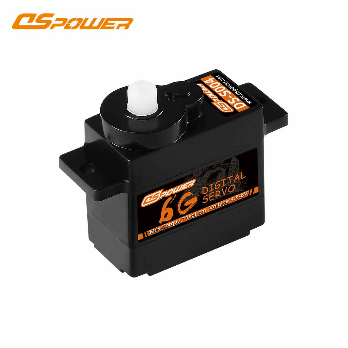 High Quality 6g Plastic Gear Coreless Motor 6V Digital Mini Servo DS ...