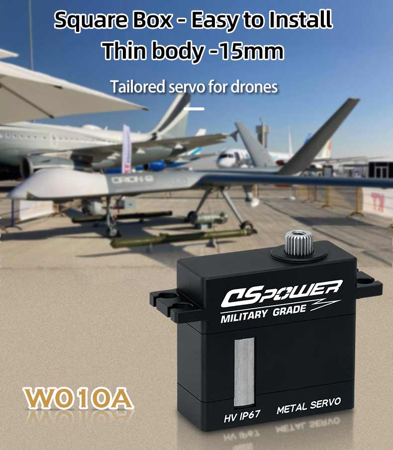 High Quality 12kg Steel Gear Slim Thin 25T Brushless Digital Servo DS ...