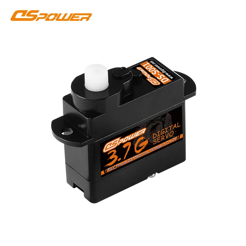 High Quality 3.7g Plastic Gear 6V Coreless Digital Mini Servo DS-S001 ...